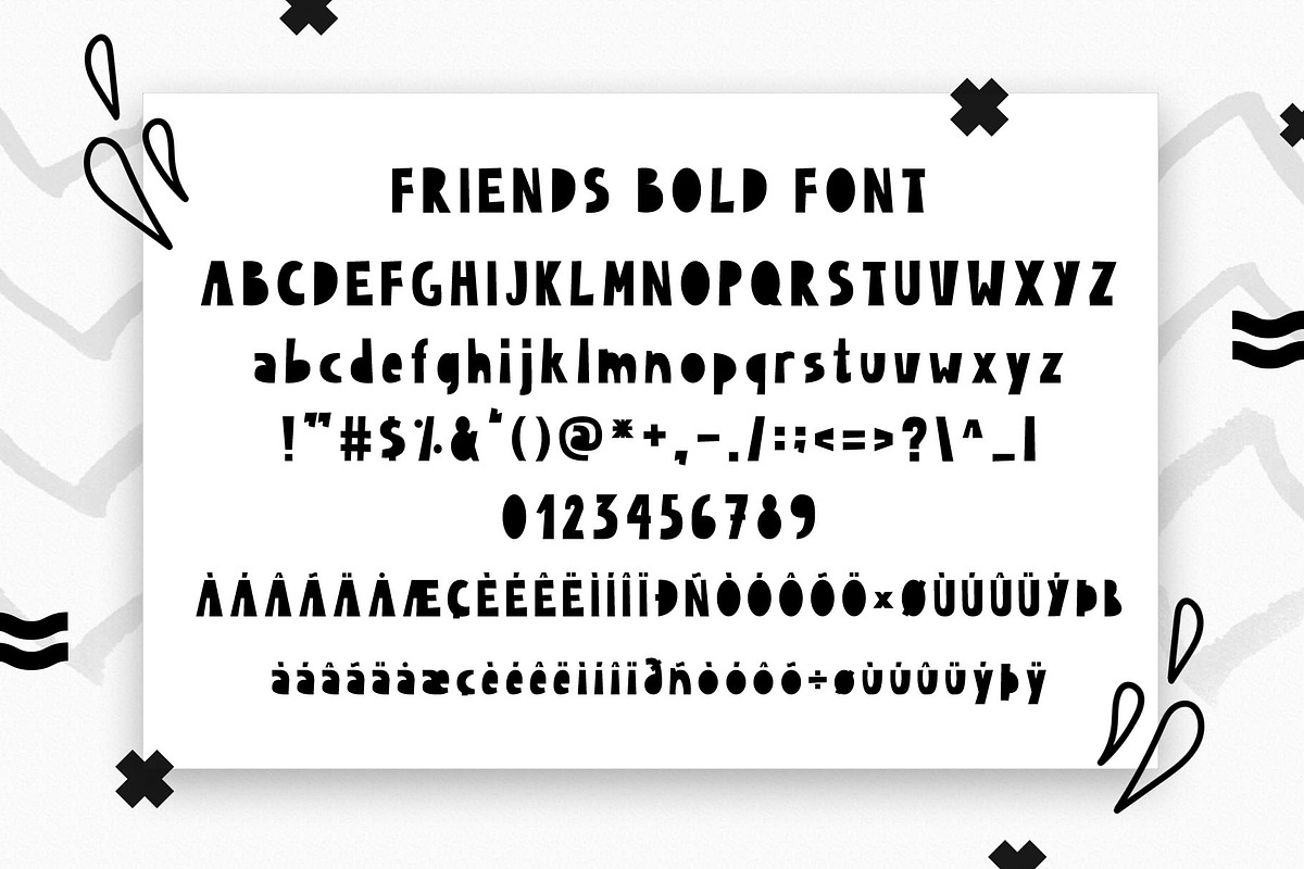 Friends Forever - Childrens font duo, a Script Font by JuliyArt