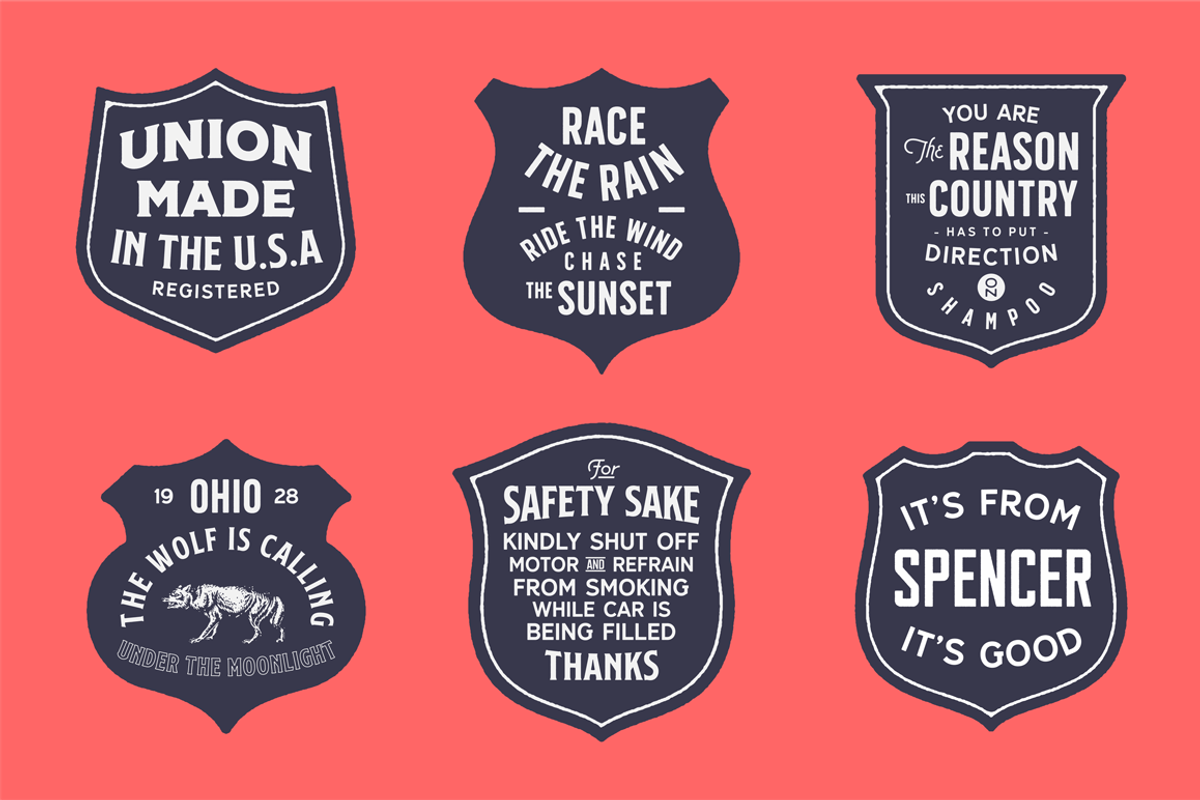 S&S Nickson Font Bundle, a Font by Spencer & Sons Co.