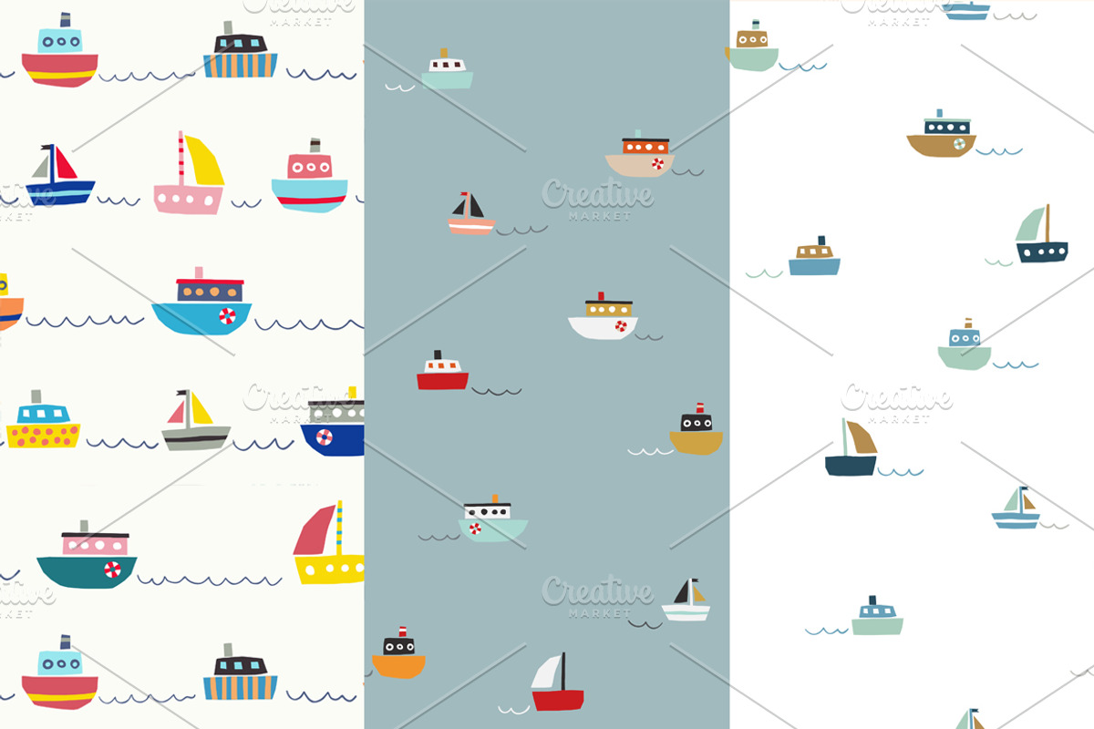 Transport patterns, a Pattern Graphic by Magnia