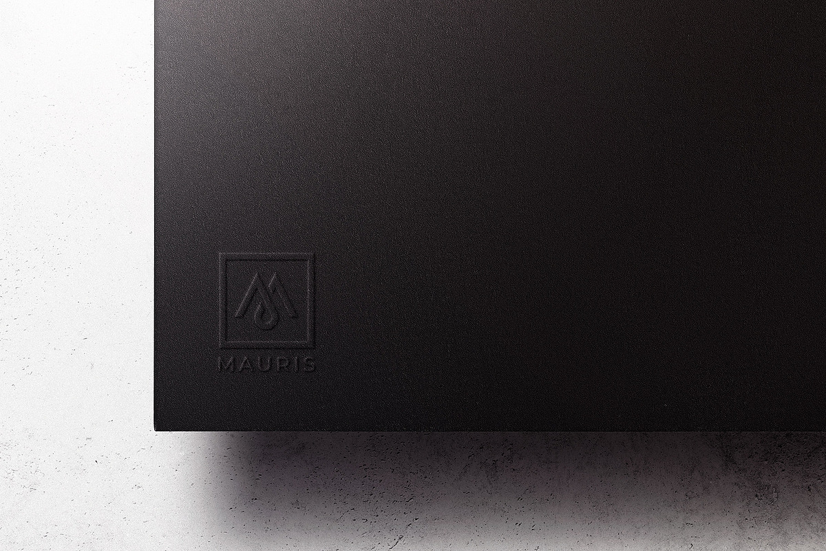 Logo Mockup Black Paper, an Apparel Mockup by Asylab