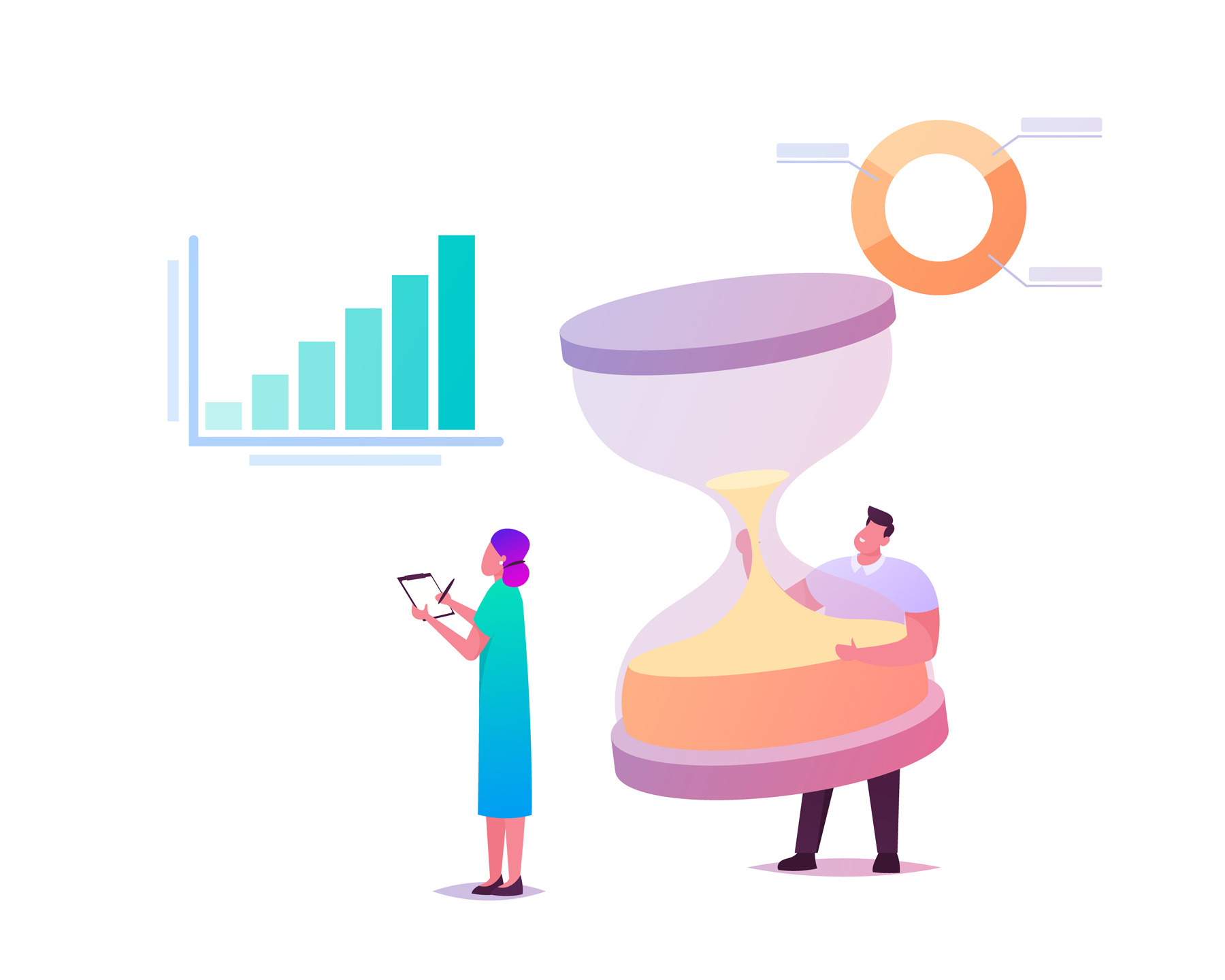 Performance Management Concept, a Person Illustration by Double Bubble ...