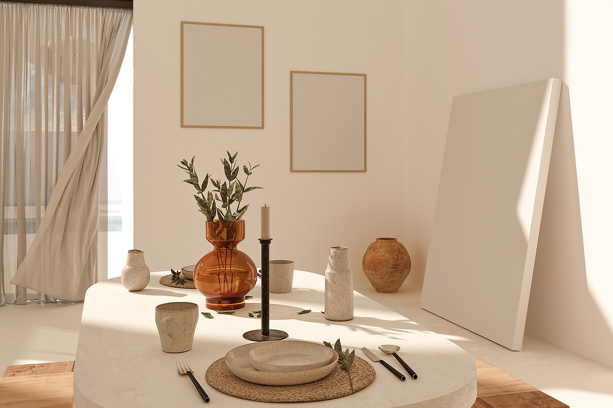 BALI Tropical Frames Mockups