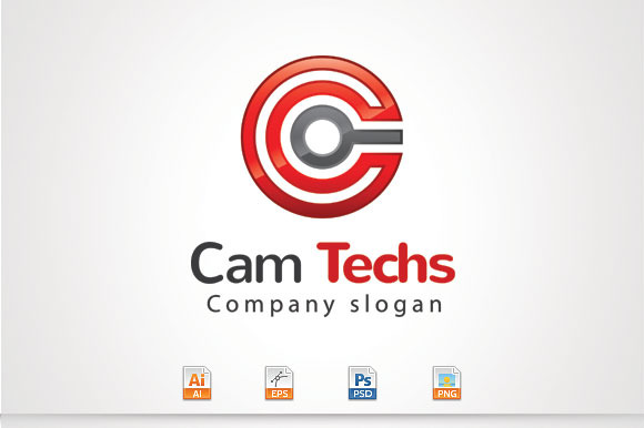 Cam Techs,C Letter Logo, a Branding & Logo Template by stock6design