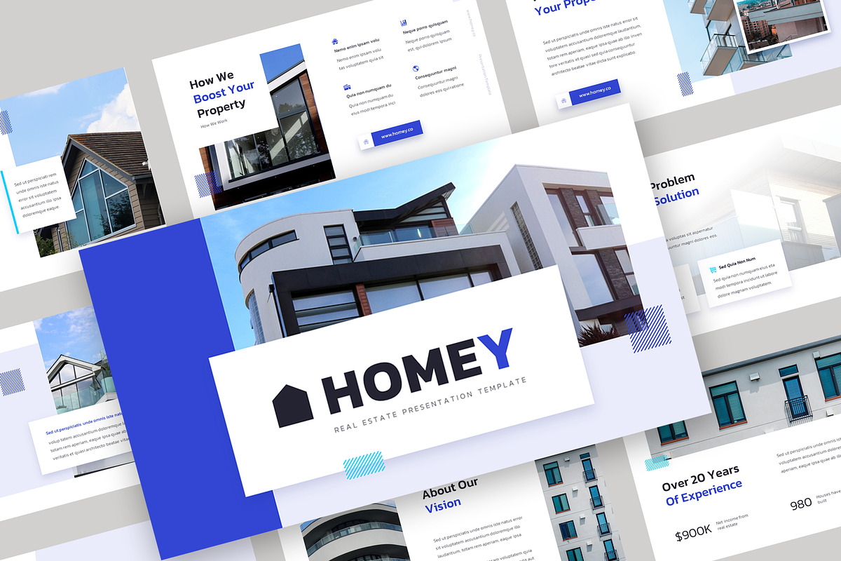 Homey Powerpoint Template, a Presentation Template by Jaruka