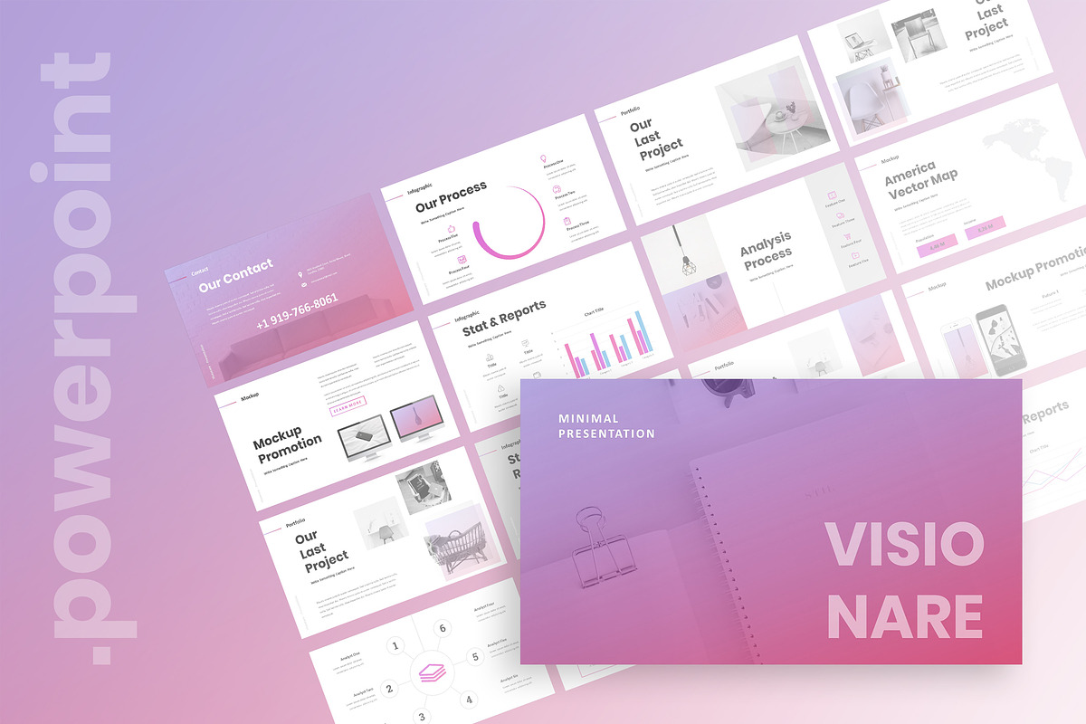 Visionare - Business Powerpoint, a Presentation Template by TMint ...