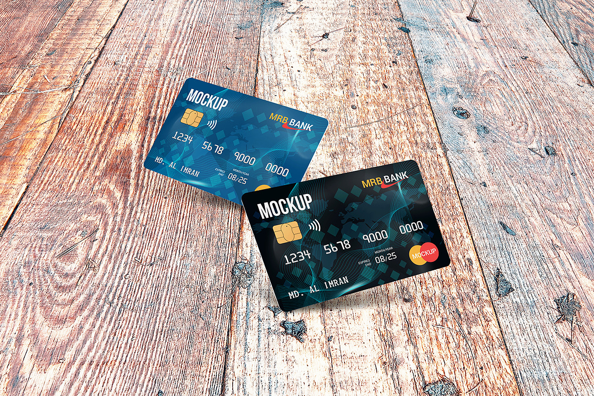Debit Card Mockup, a Product Mockup by alimran24