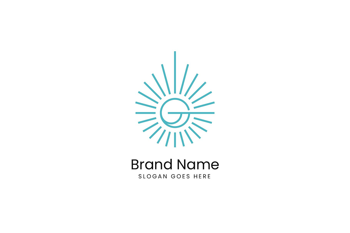 Letter G Shine Logo, a Branding & Logo Template by Evloxx Studio