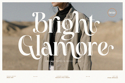 Higuen Elegant Serif, a Serif Font by ngene