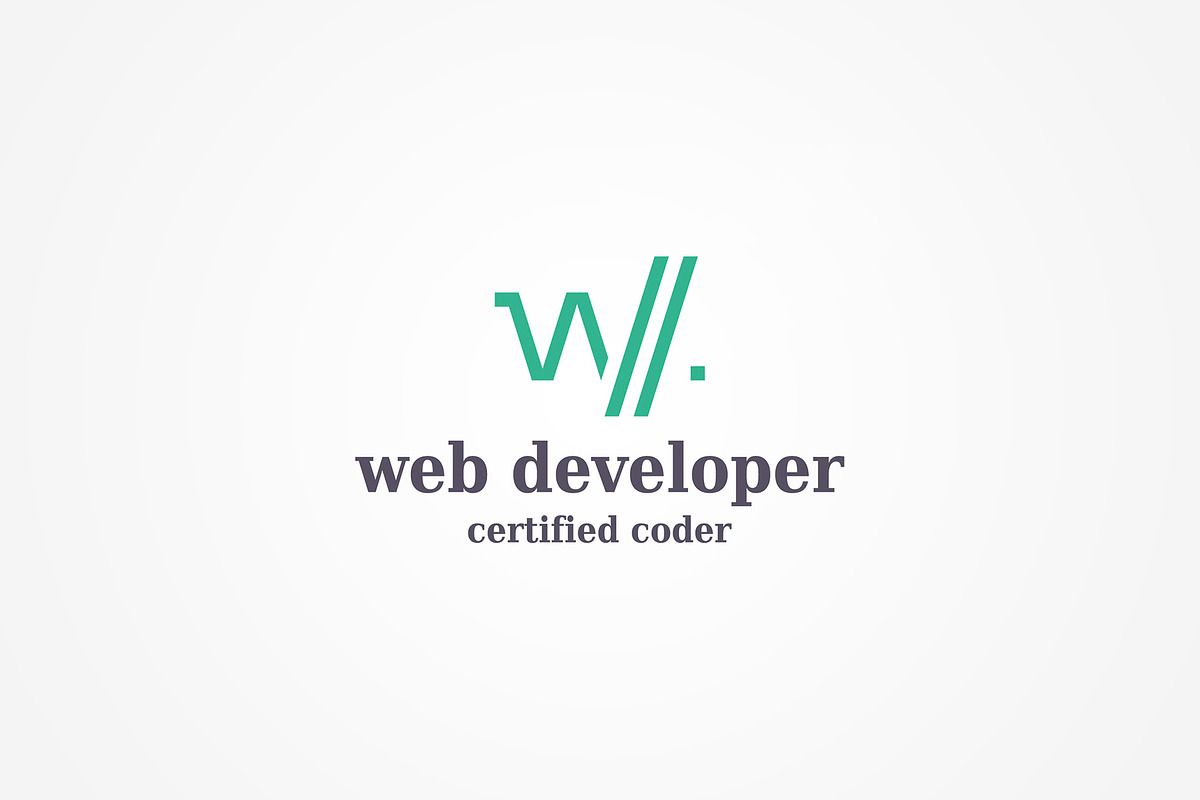 Web Developer Logo Template, a Branding & Logo Template by ...