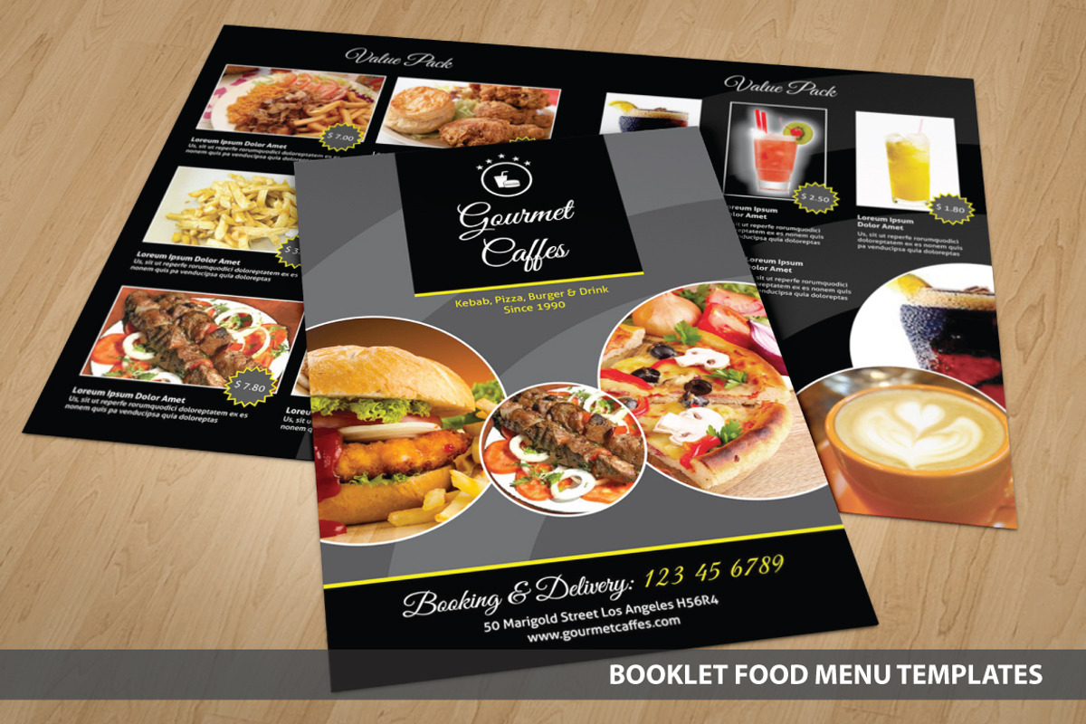 Multipurpose Food Menu Template, a Brochure Template by voryu