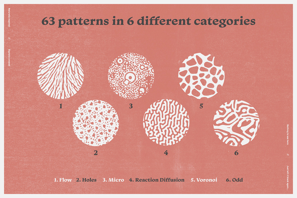 Organic Patterns - For Illustrator, a Pattern Graphic by Bracken ...