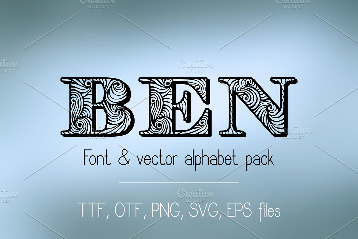 Ben, a Font by Digital Typeface Studio