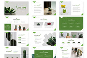 Cactus - Presentation Template, a Presentation Template by AQR Studio