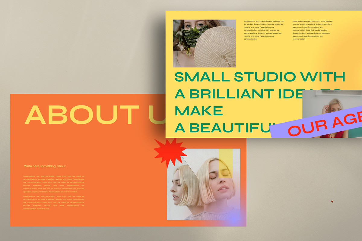 GEN Z Media Kit Google Slides, a Presentation Template by Dirtytemp Studio