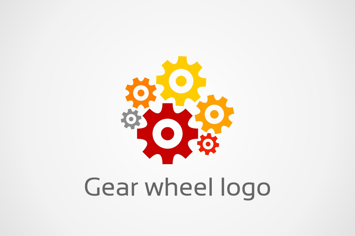 Gear wheel logo, a Branding & Logo Template by Vector