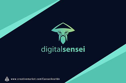 Digital Sensei Logo Template, a Branding & Logo Template by Avartde ...