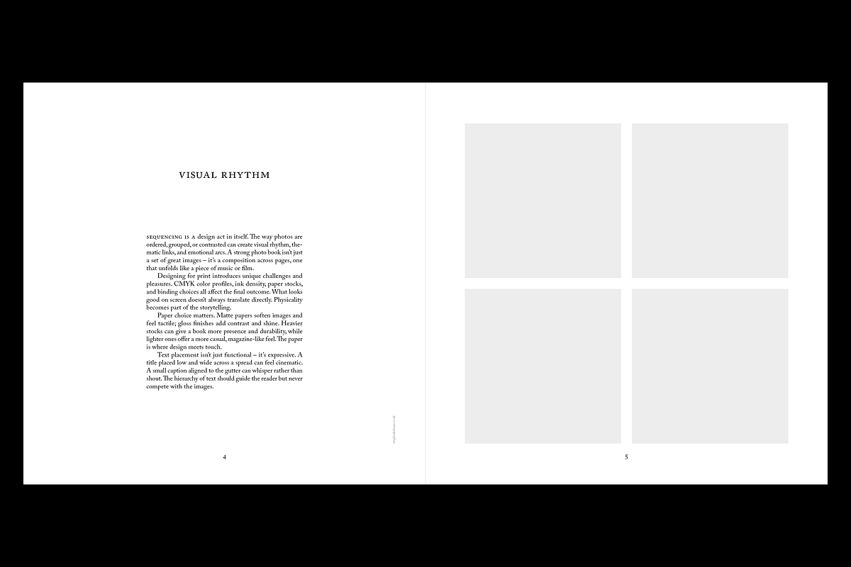 Square Photobook Grid System | Serif | Creative Market