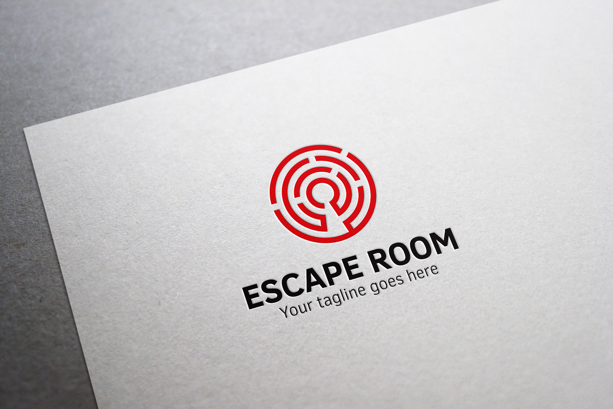 Escape Room Logo, a Branding & Logo Template by XpertgraphicD