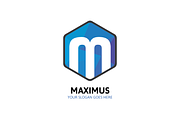 Hexagon Maximus Logo - Letter M, a Branding & Logo Template by MLJ studios