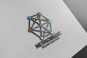 Networking Logo, a Branding & Logo Template by Josuf Media