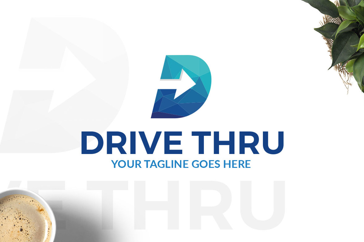 Drive Thru Logo, a Branding & Logo Template by Fitra Noor