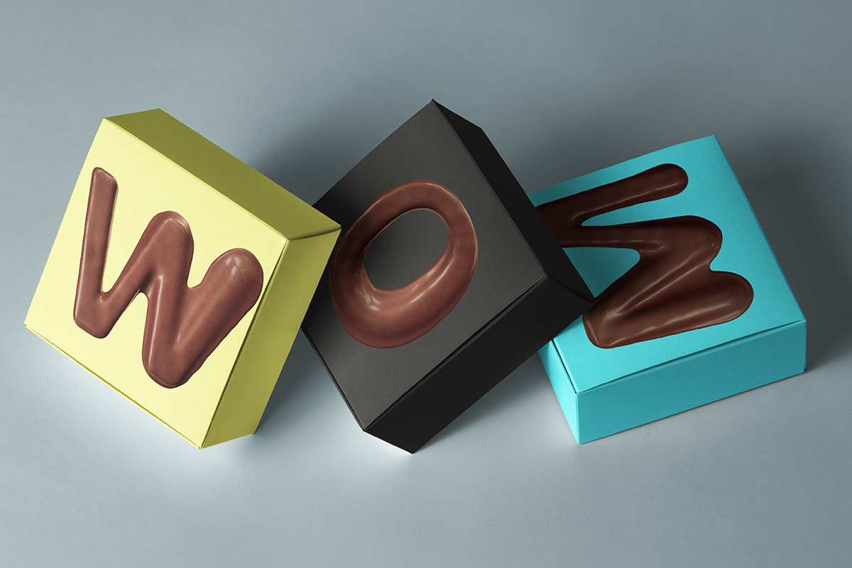 Choco Melt Font, a Font by Handmadefont