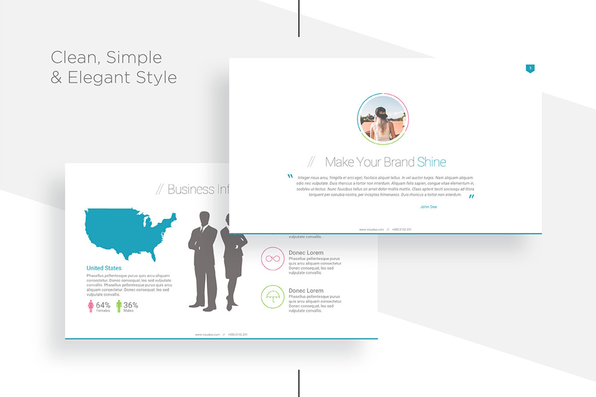 Mongo Powerpoint Template, a Presentation Template by Vizualus