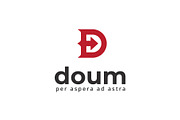 Doum Letter D Logo Template, a Branding & Logo Template by Tovarkovdesign