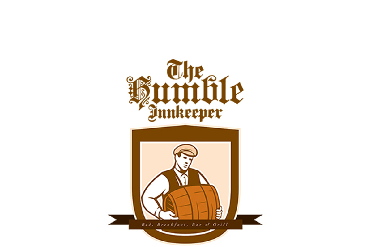 The Humble Innkeeper Logo, a Branding & Logo Template by patrimonio
