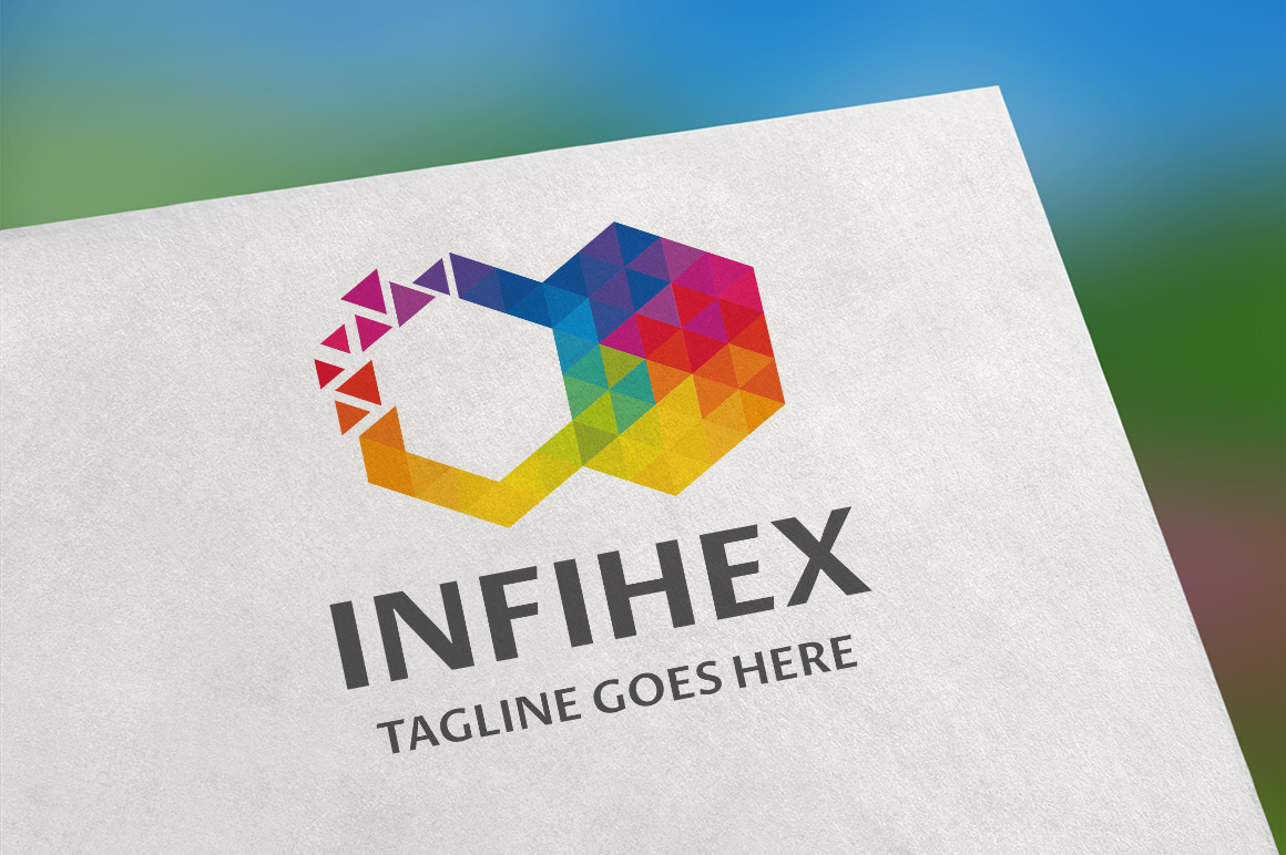 Infihex Logo, a Branding & Logo Template by Design_Planet
