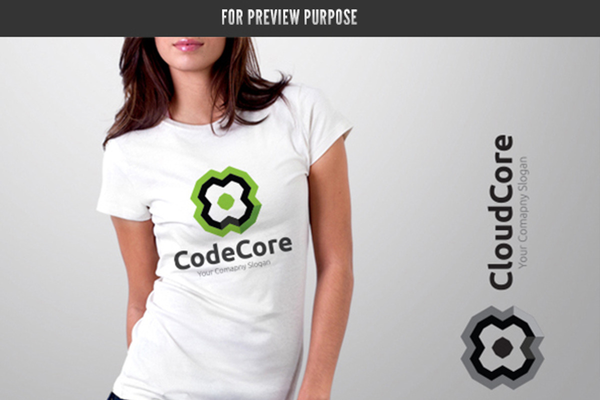 Code Core, a Branding & Logo Template by Vectorwins Premium Shop