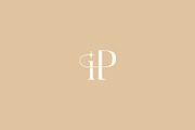 IP Monogram Logo Luxury + Bonus, a Branding & Logo Template by ekoanug ...