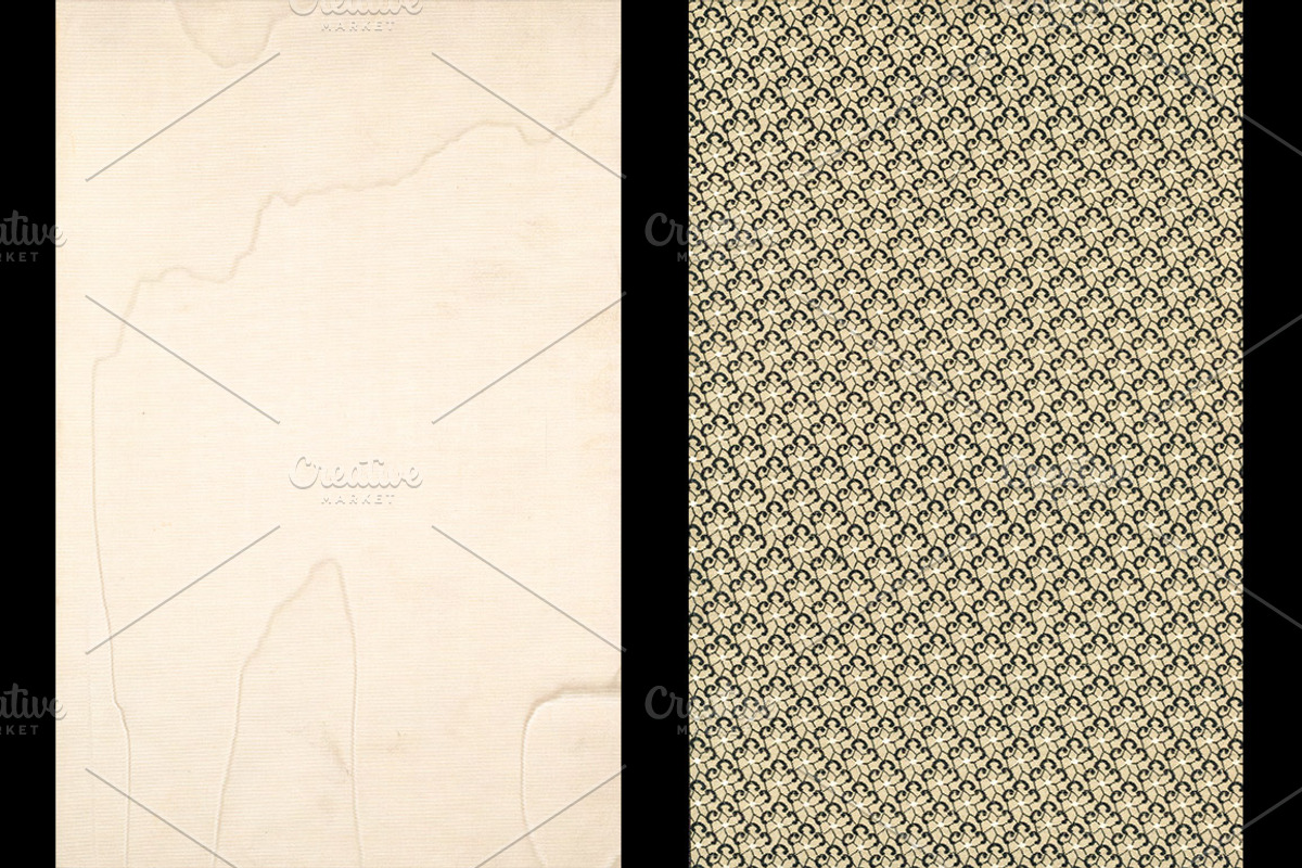 Antique Endpaper Textures, a Texture Graphic by Blue Line Design