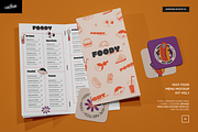 Fast Food Menu Mockup VOL.1, an Advertising Mockup by Catkie - Digital ...