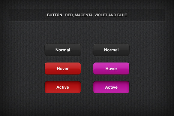Hot and Shining Buttons, a Templates & Theme by Riccardo Anelli