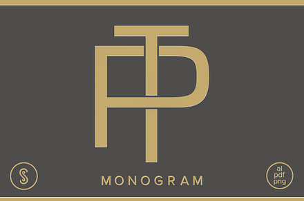 KK Monogram, an Illustration by Shuler Studio