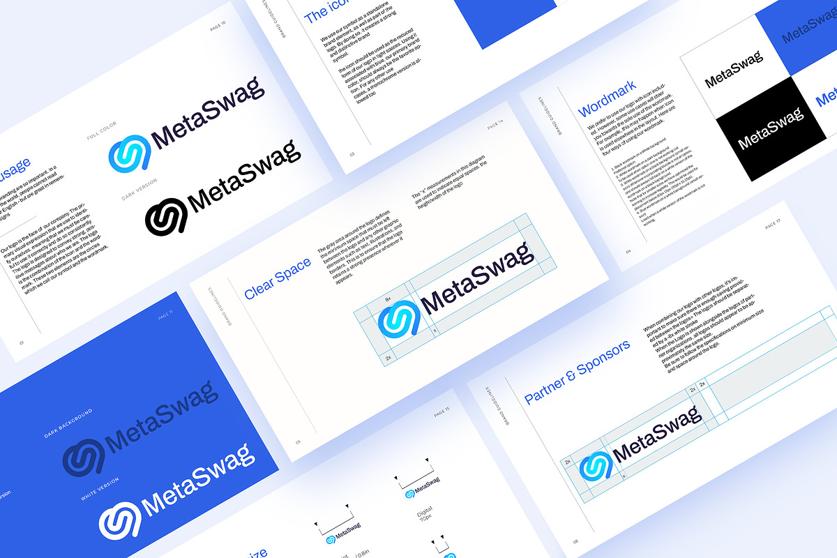 Blue | Brand Guidelines Template