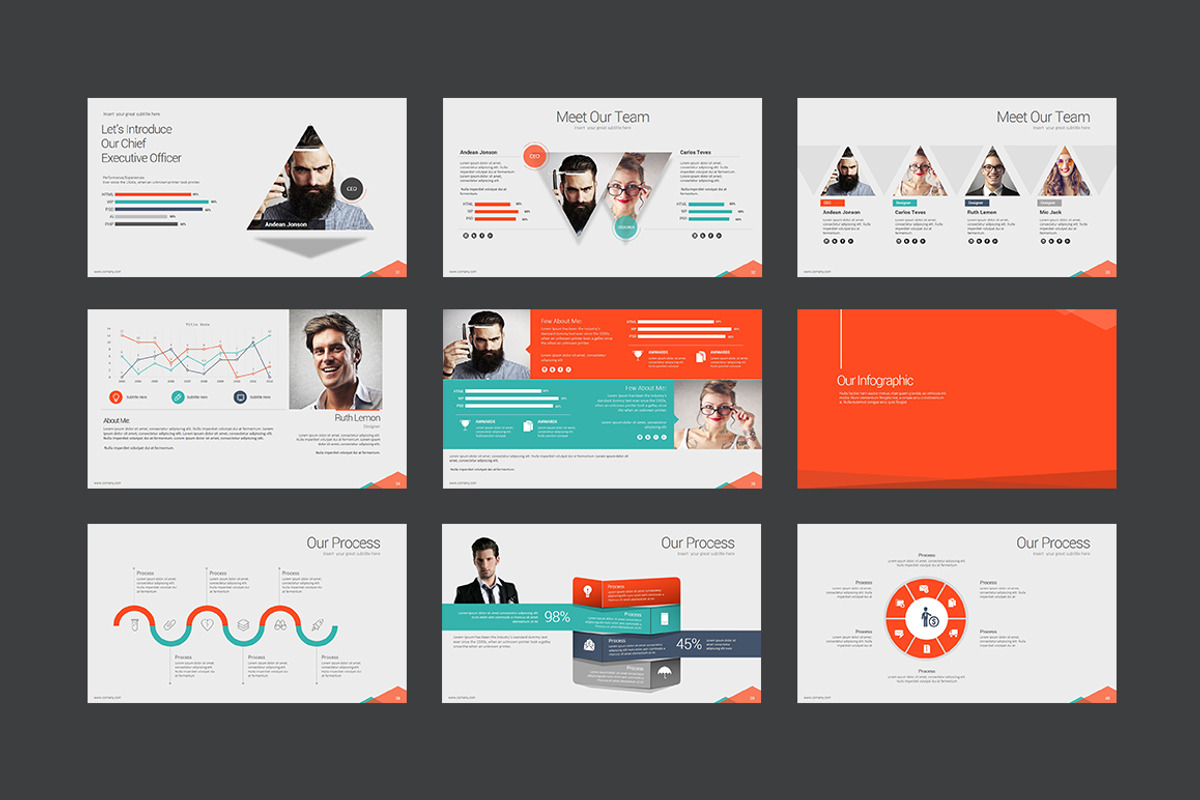 Marketing Idea PowerPoint Template, a Presentation Template by Stock Shape