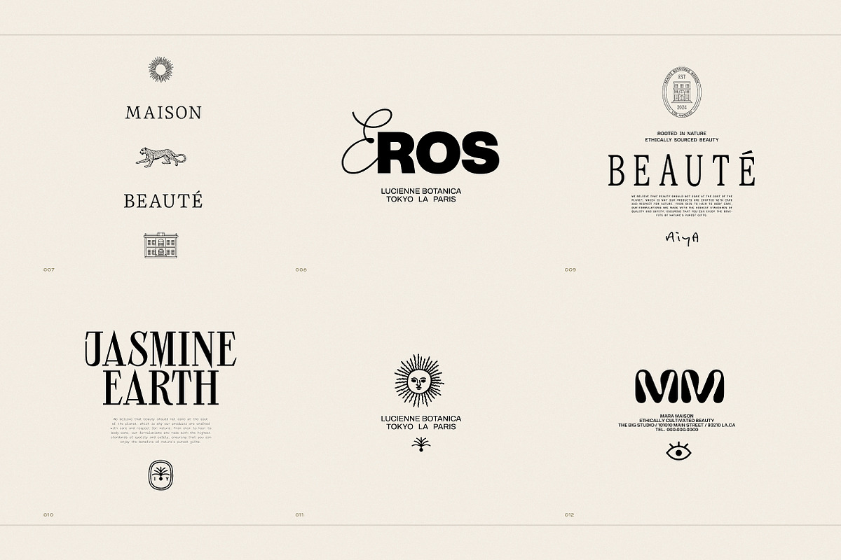 Beaute Logo kit | Studio Standard