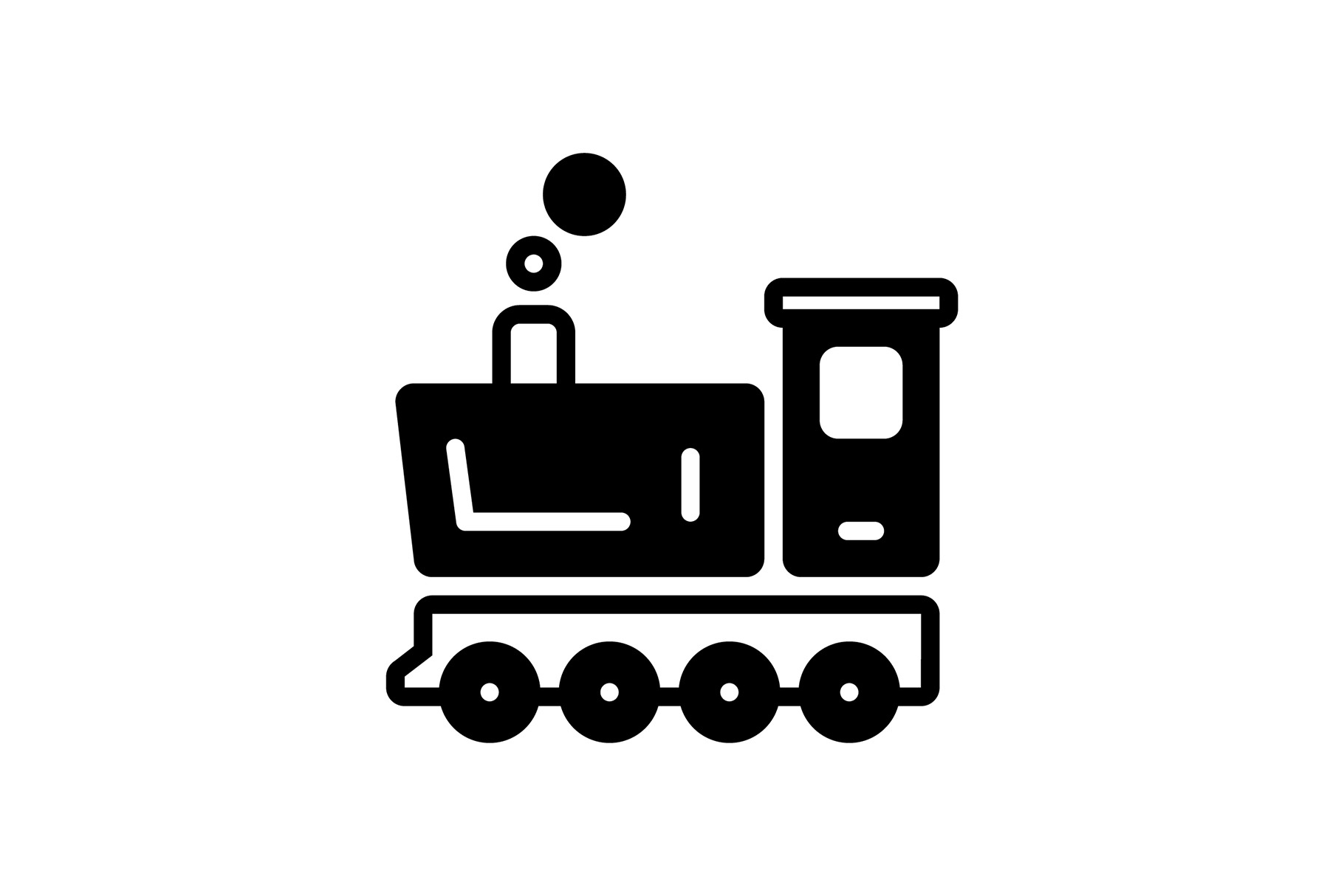 Steam engine icon, an Icon by Creative priyanka