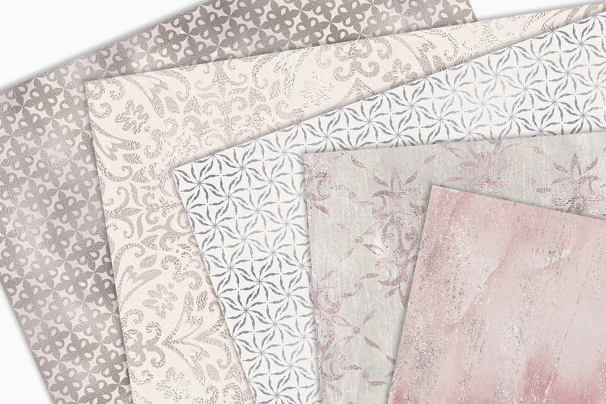 Seamless Shabby Chic Digital Papers