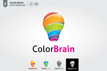 Creative Ideas Logo, a Branding & Logo Template by ft.studio