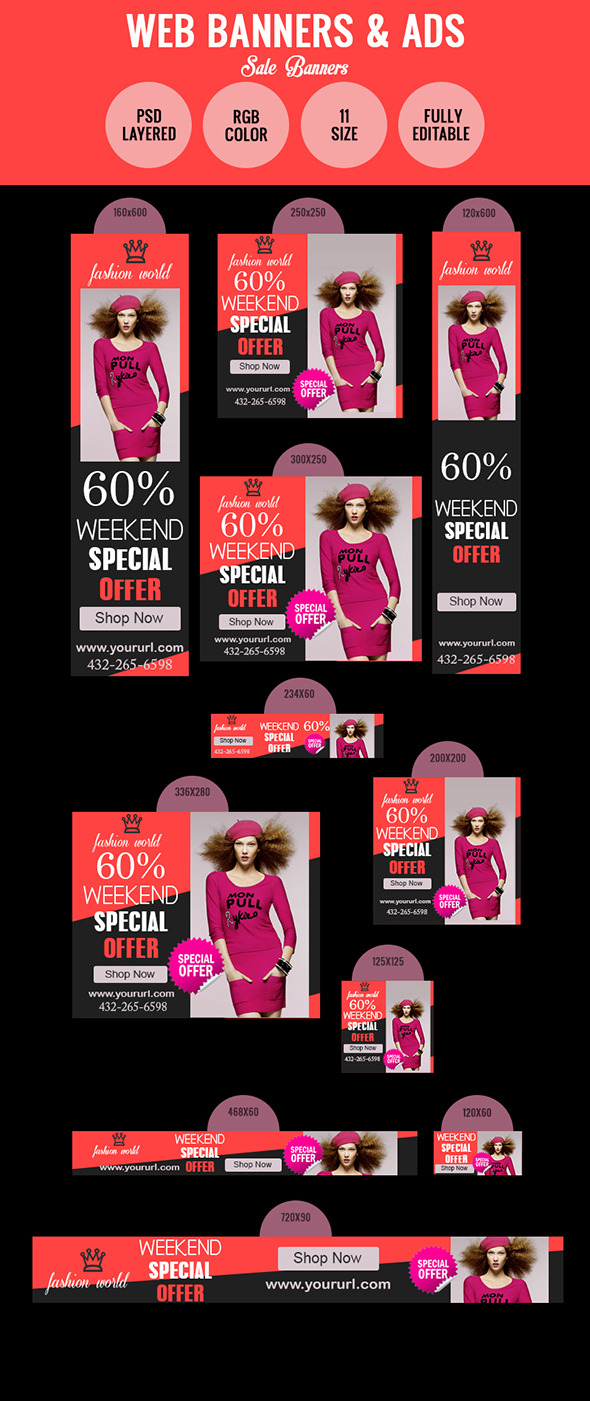 Special Offer Sales Banner Design, a Templates & Theme by Candy Bee ...