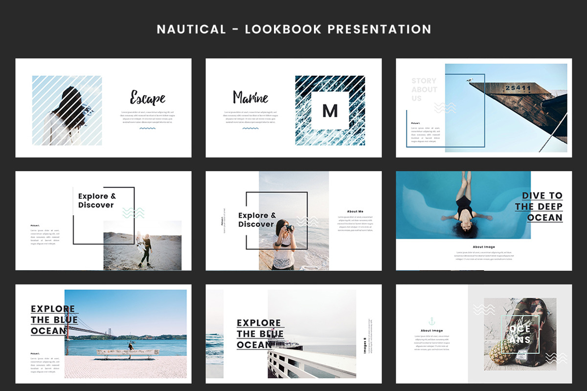 Nautical- Powerpoint Template, a Presentation Template by Studio Moara