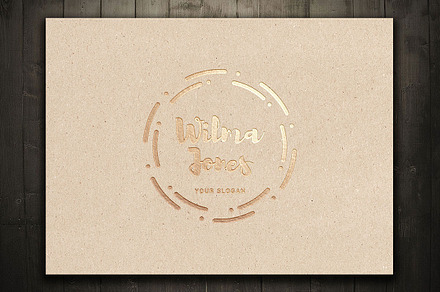 Beautiful Gold Logo, a Branding & Logo Template by Little Pines Designs