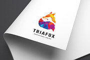 Triangle Fox Logo, a Branding & Logo Template by Design_Planet