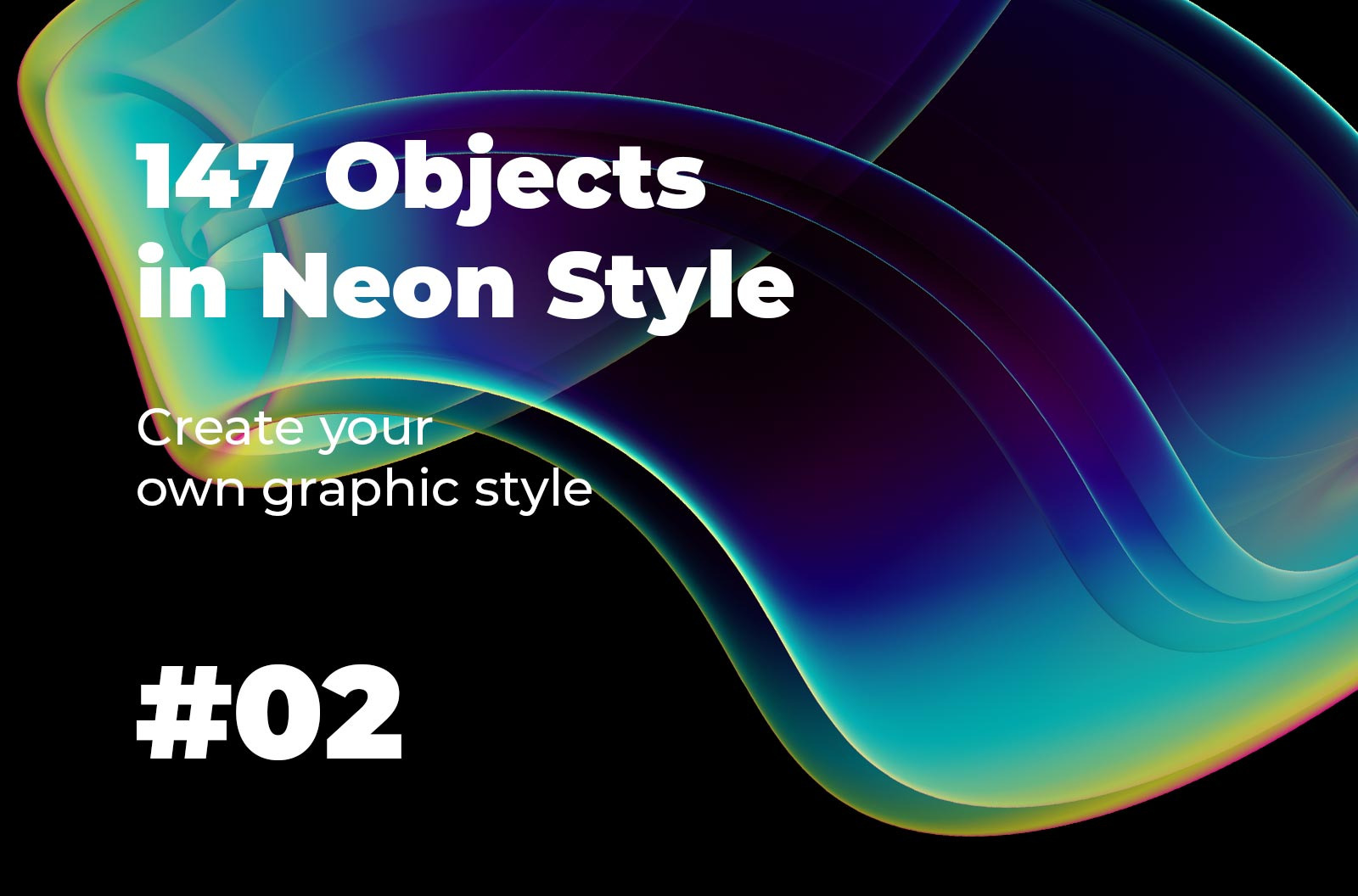 147 Objects in Neon Style #02, an Object Graphic by ARKS ACADEMY ...