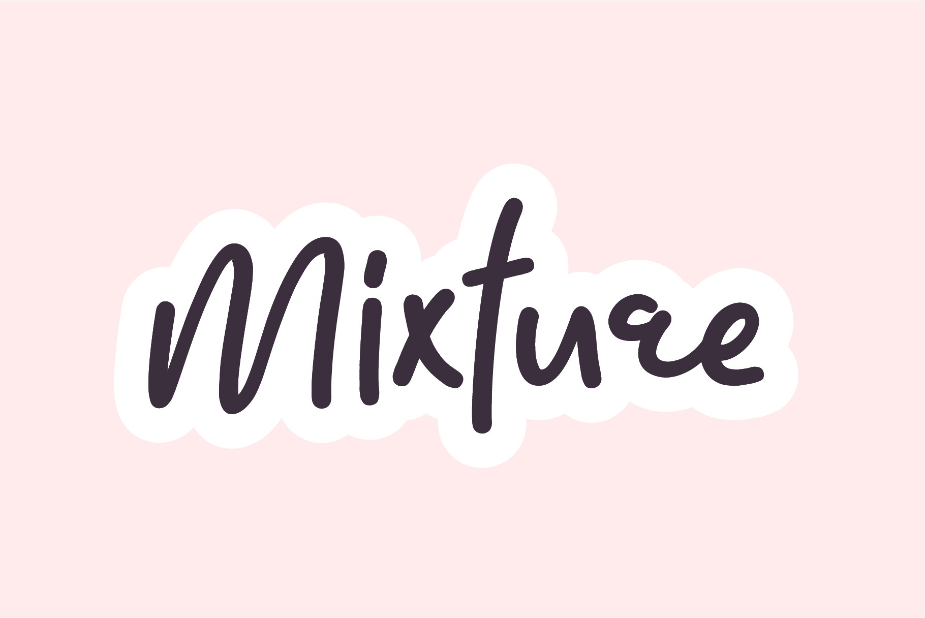 Introducing Mixture - Handwritten Font