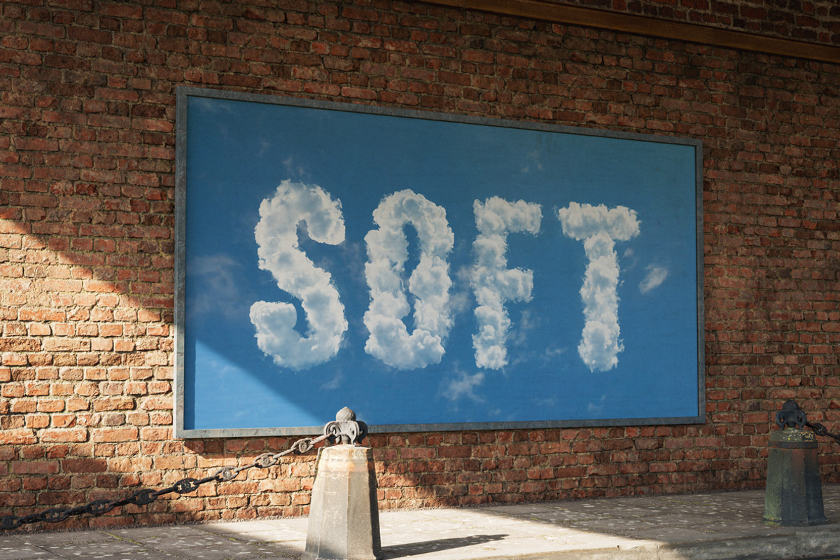 Puffy Clouds Font, a Handwritten Font by Handmadefont