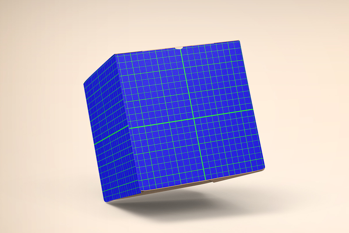 Square Craft Paper Box Packaging